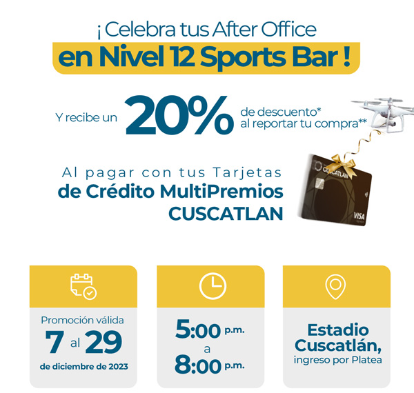Promo Nivel 12 Sports Bar